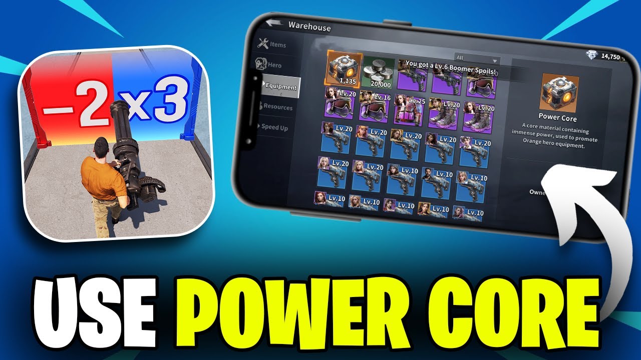How To Use Power Core In Last Z Survival Shooter (Step By Step) - YouTube