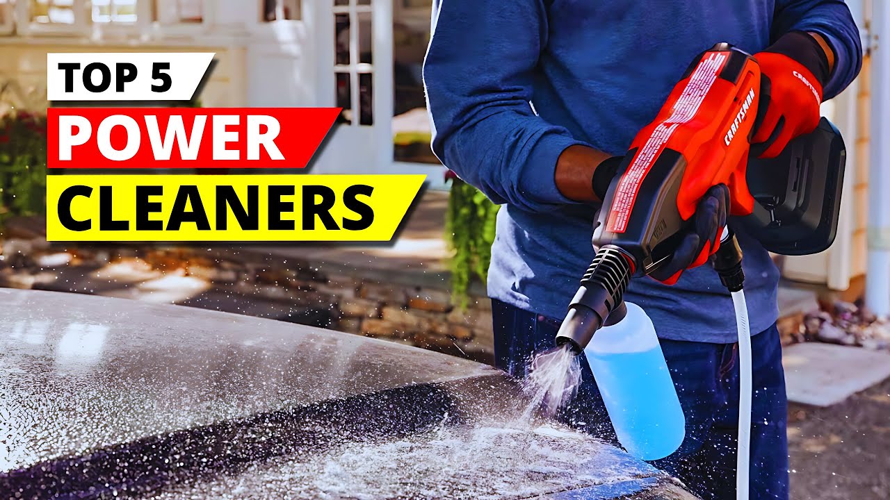 Best Power Cleaners 2025 💦 Top Tools for Home & Outdoors - YouTube