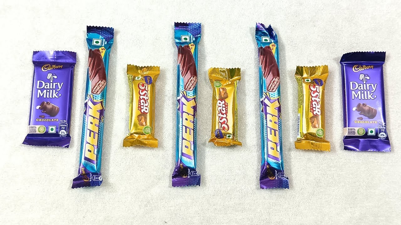 New lot's of candies | cadbury Dairymilk vs 5star vs cadbury perk # ...