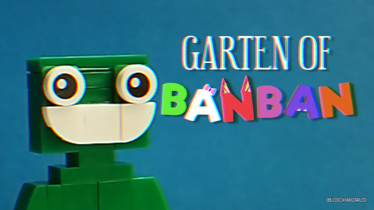 Build a Garten of BANBAN 반반유치원 jumbo josh 점보조쉬 lego unofficial Building ...