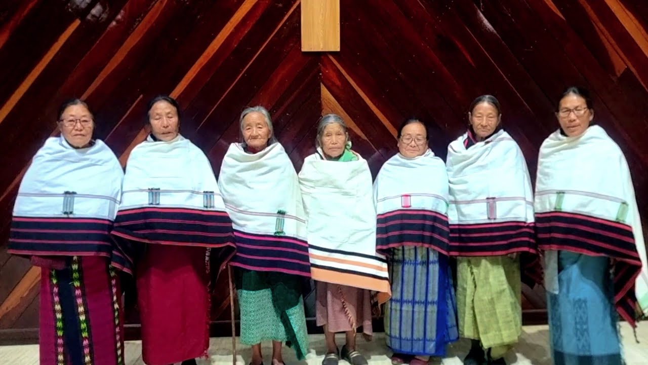 Angami gospel song | Veteran women folk | Teicie Kesa #angamisong - YouTube