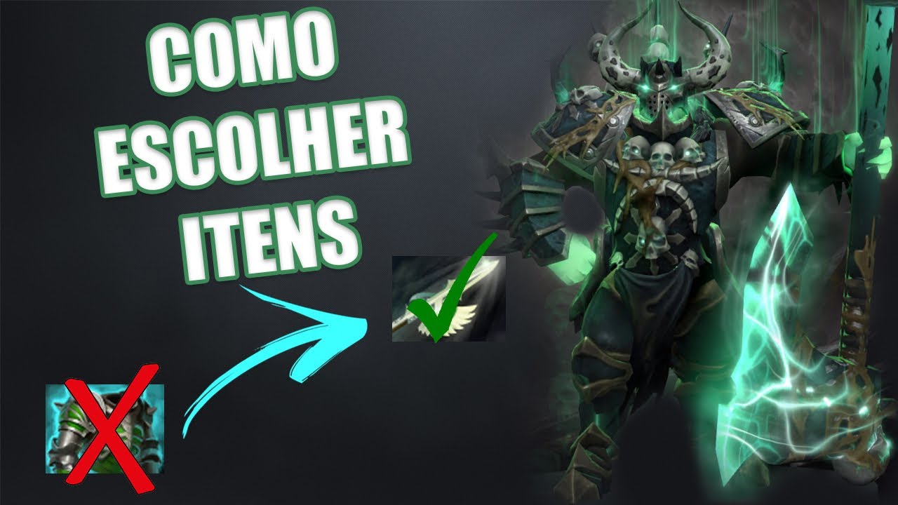Flash Dicas - COMO ESCOLHER A SUA BUILD NO DOTA!!! - YouTube