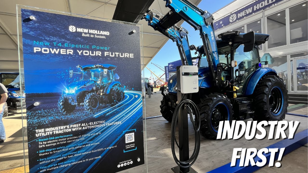 INDUSTRY FIRST — All-Electric Utility Tractor with Autonomous Features ...