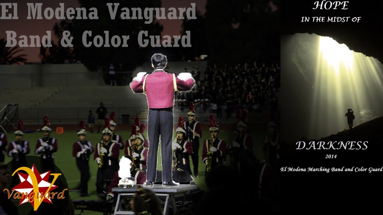 El Modena High School Vanguard Marching Band & Color Guard 2014 - YouTube