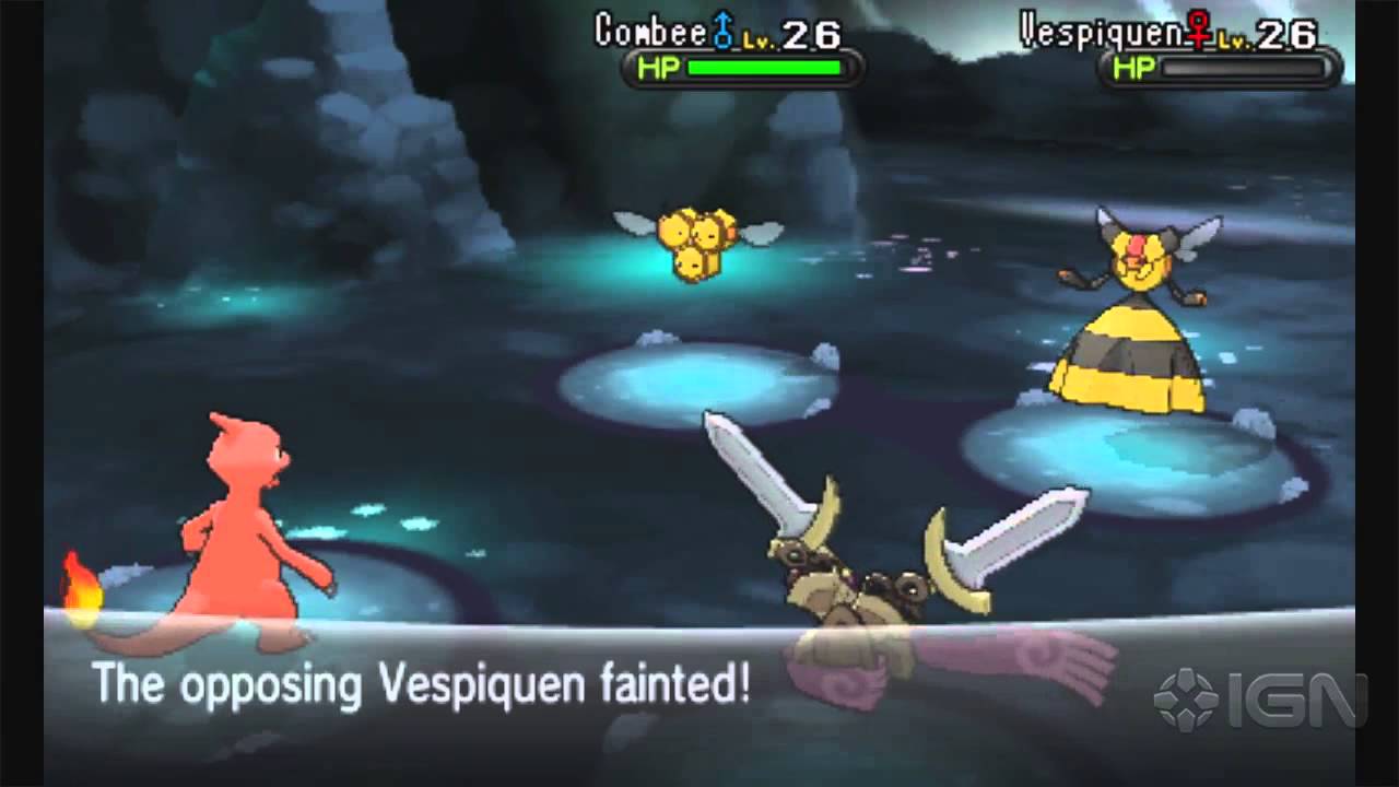 Pokemon X and Y Walkthrough: Reflection Cave - YouTube