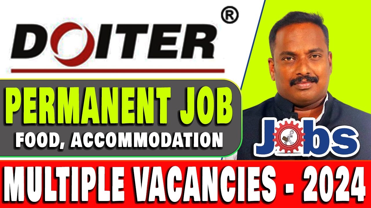 Jobs @Tamilnadu Doiter Castings | Permanent Job 2024 | With Food ...