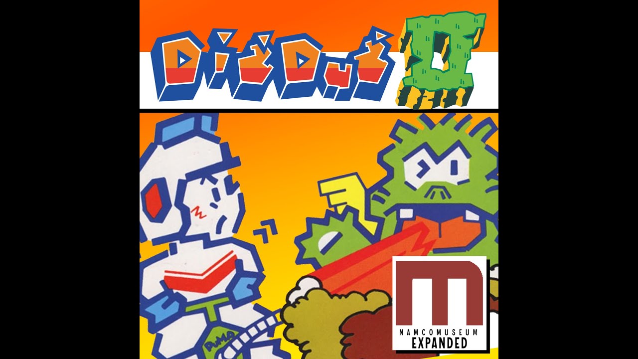 Dig Dug II Exhibit Theme • Namco Museum Expanded - YouTube