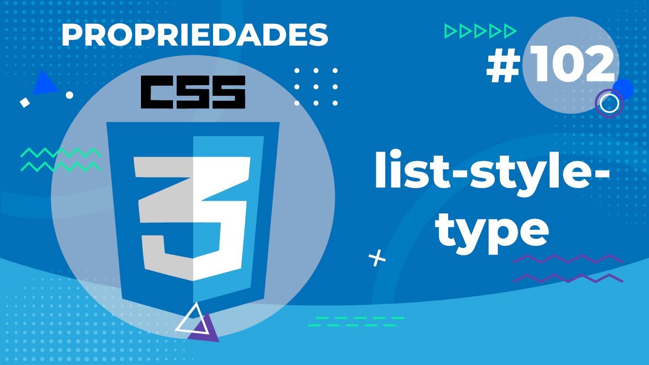 List Style Type, Propriedade do CSS 3 - YouTube