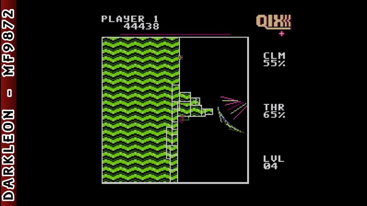 NES - Qix © 1991 Novotrade - Gameplay - YouTube