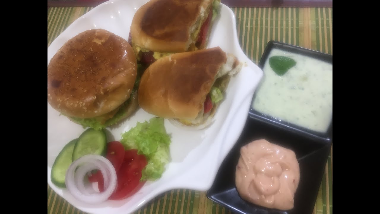 Ramadan special Shami Burger | Street style Egg Shami Burger | Recipe ...