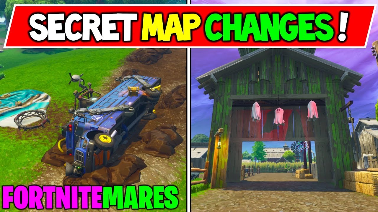 *NEW* FORTNITEMARES SECRET MAP CHANGES! (v6.21 Fortnite Season 6 ...