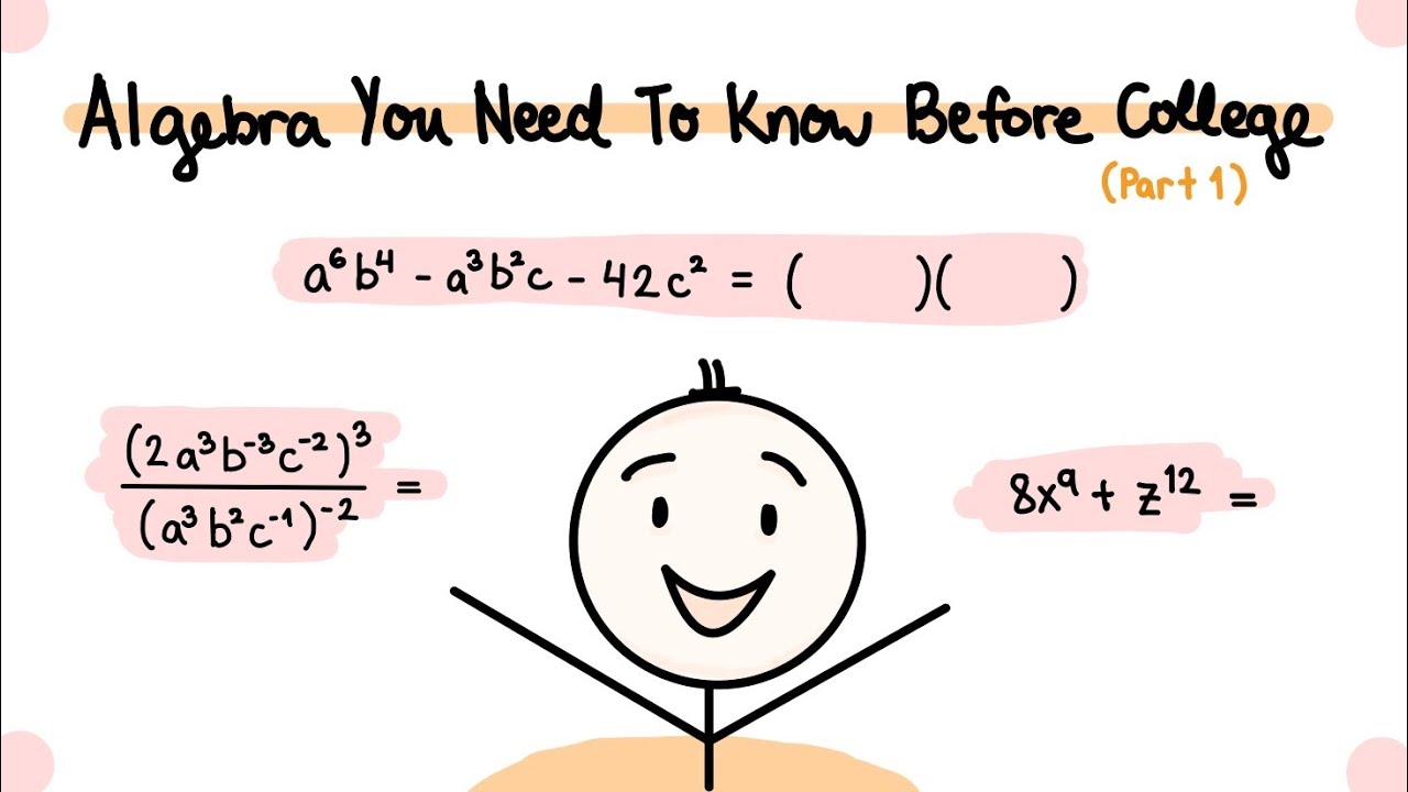 Algebra You Need To Know Before College Part 1 Of 4 Simplifying algebra-you-need-to-know-before-college-part-1-of-4-simplifying