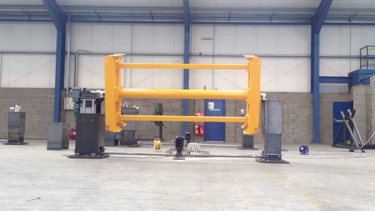 F-35 BAE Systems Turnover Jig Tooling - YouTube