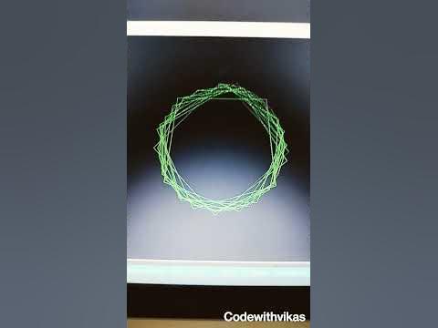 Vibrate Circle ⭕ in Python with turtle library @Code With Vikas - YouTube