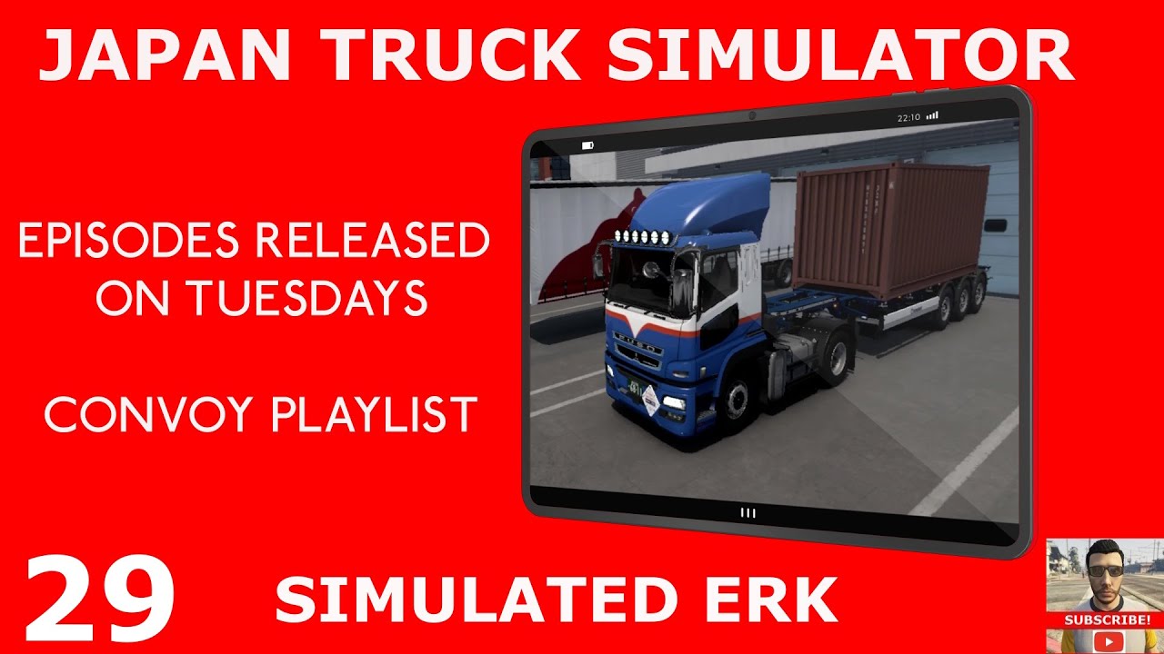 Osaka Trailer Parking Practice | Episode 29 | Japan Truck Simulator ...