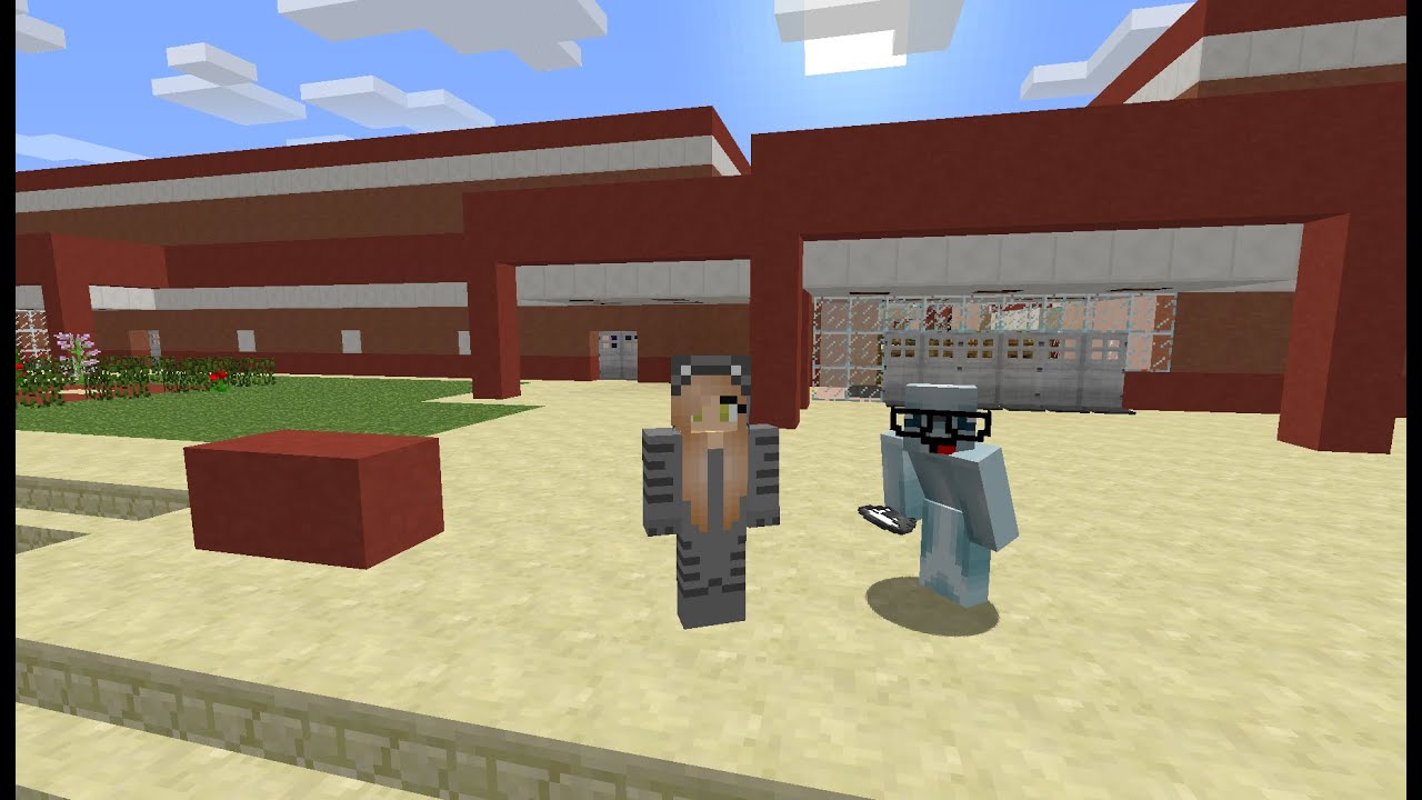 [MINECRAFT SCHOOL] Episode 1 "First Day" - YouTube
