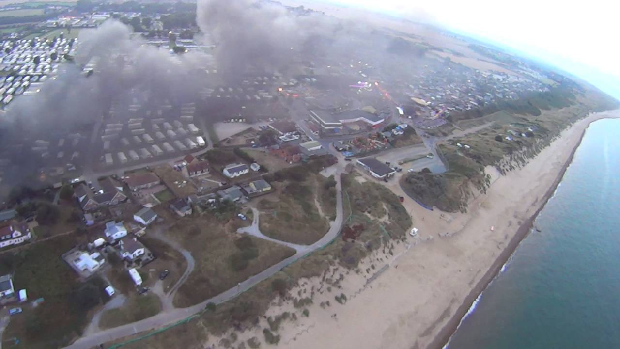 Hemsby Fire - YouTube
