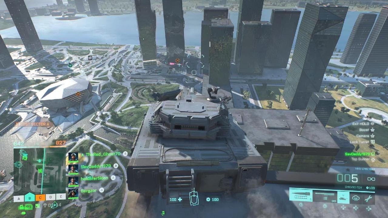 Battlefield 2042 Tank Jump - YouTube