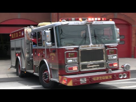 Meriden Fire Department Engine 3 Responding - YouTube