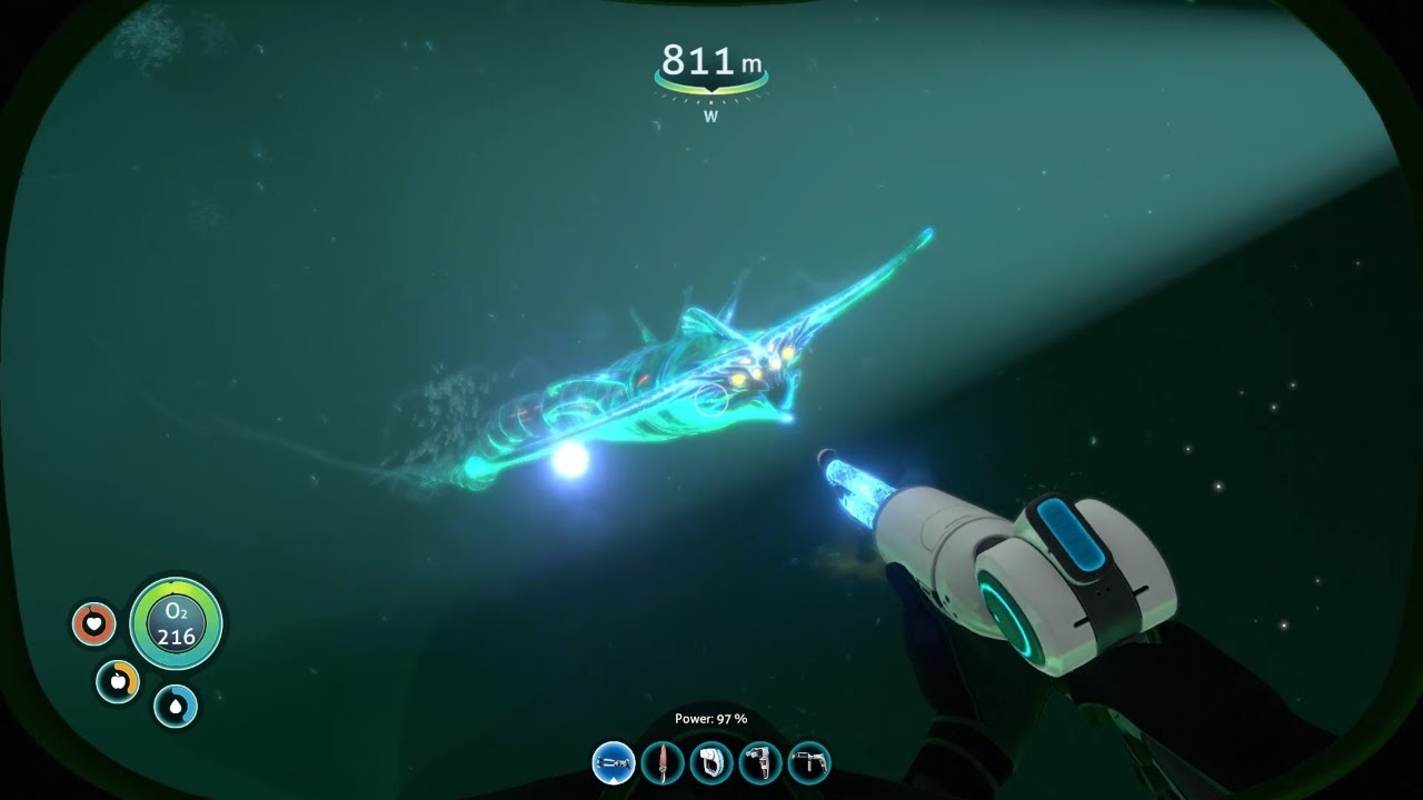 Subnautica Playthrough - Killing A Ghost Leviathan Jr - S01E14 - YouTube
