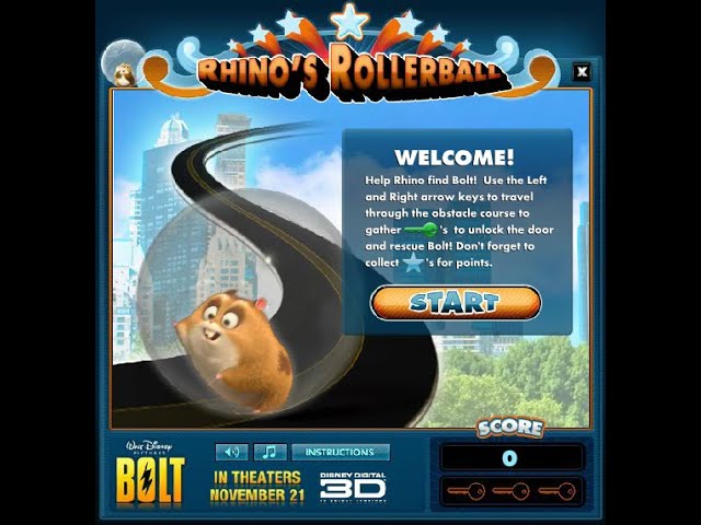 Bolt Disney Rhino