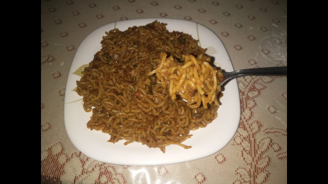 Spicy Chilly Garlic Maggie Recipe || Easy to make || 2 mins noodles ...