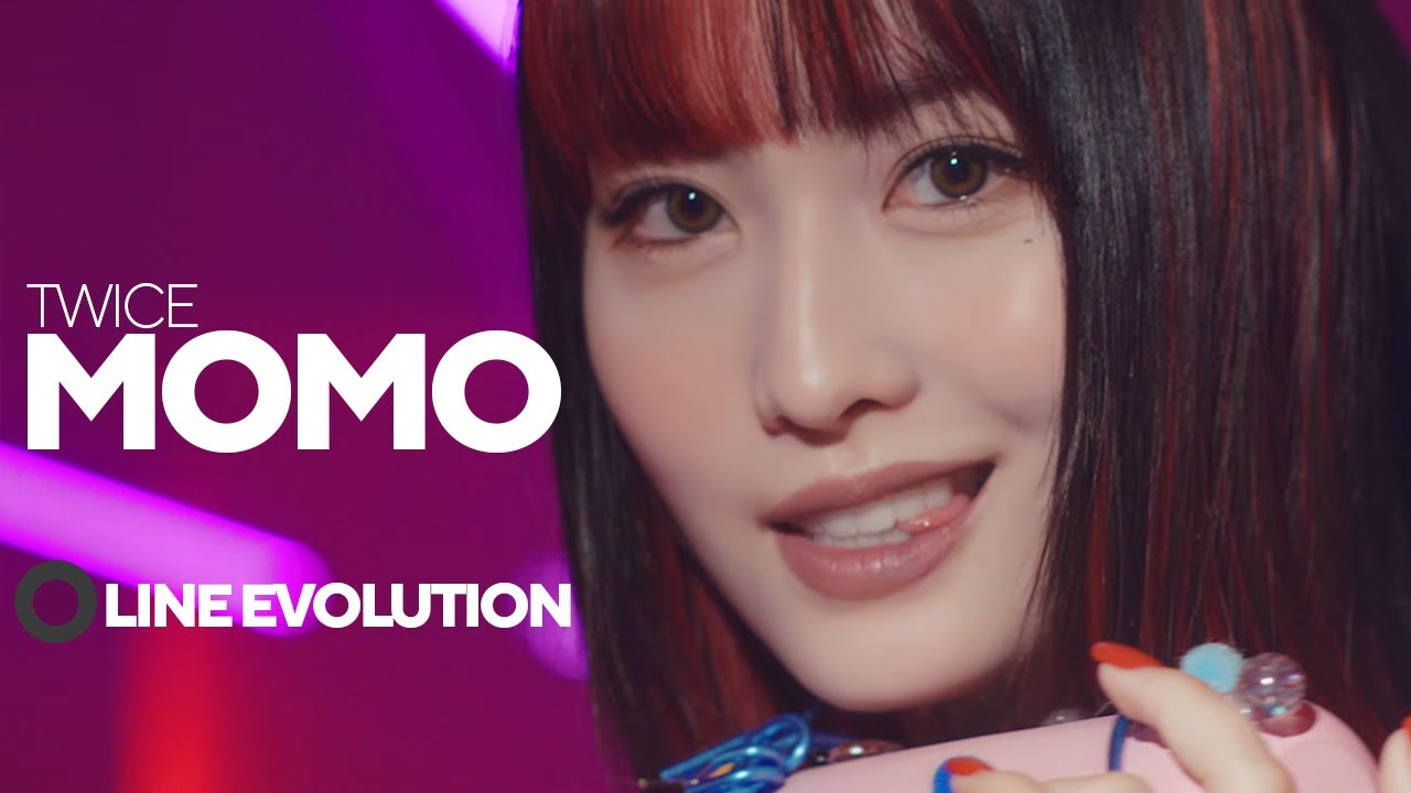 TWICE - MOMO | Line Evolution - YouTube