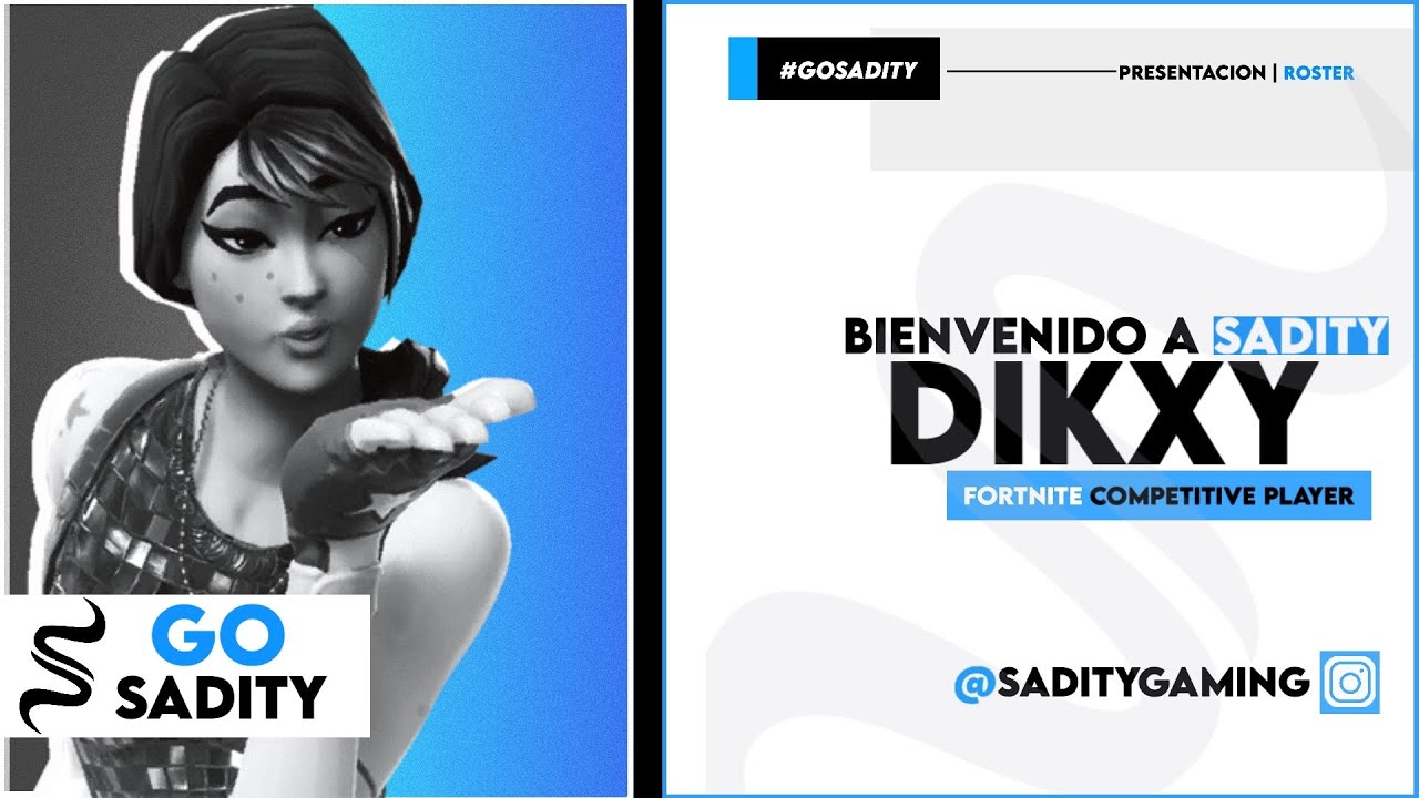SADITY gaming te busca (Sadity dikxy bienvenido ) *never change* - YouTube