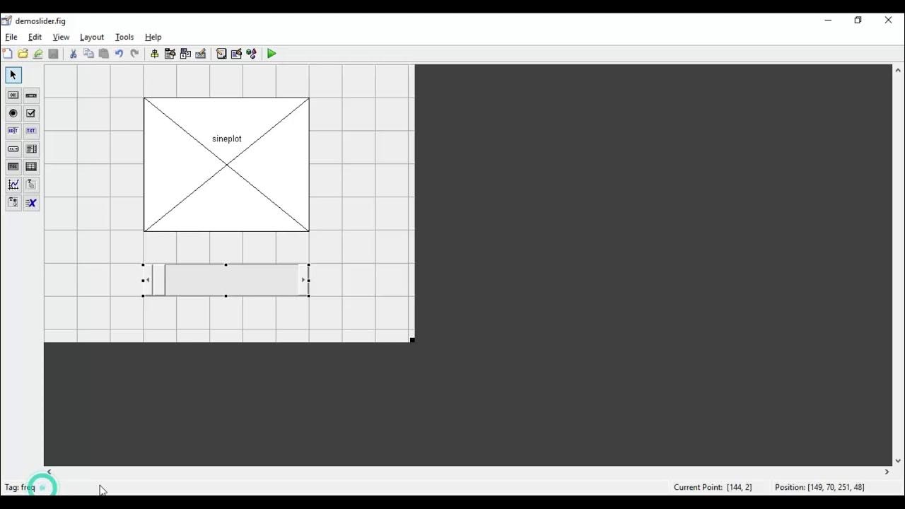 How to use slider in MATLAB GUI - YouTube
