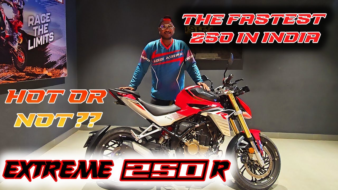 HERO EXTREME 250R🔥Fastest 250 ⚡RIDE + Full review | Hot Or Not? #250r ...