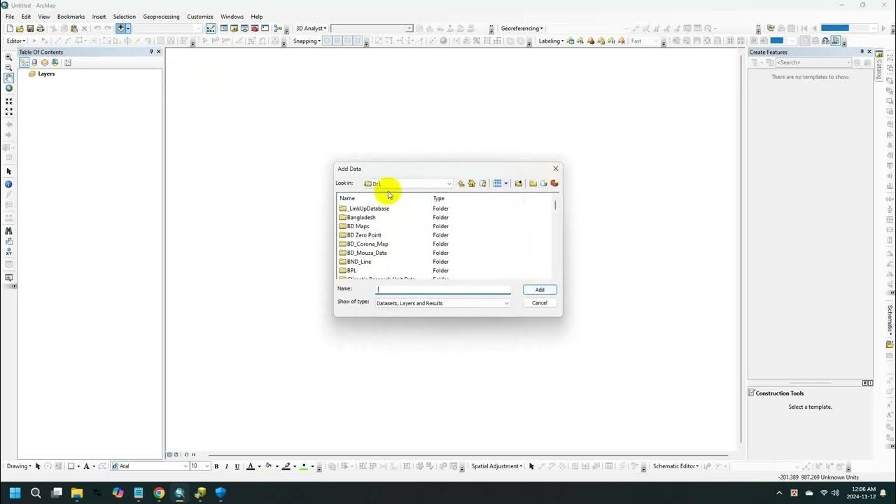 02 How to Folder Connect in ArcMap - YouTube
