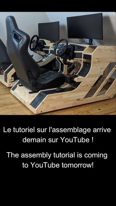 Le tuto sur l'assemblage arrive demain soir sur YouTube ! 🏎️🏁👍 # ...