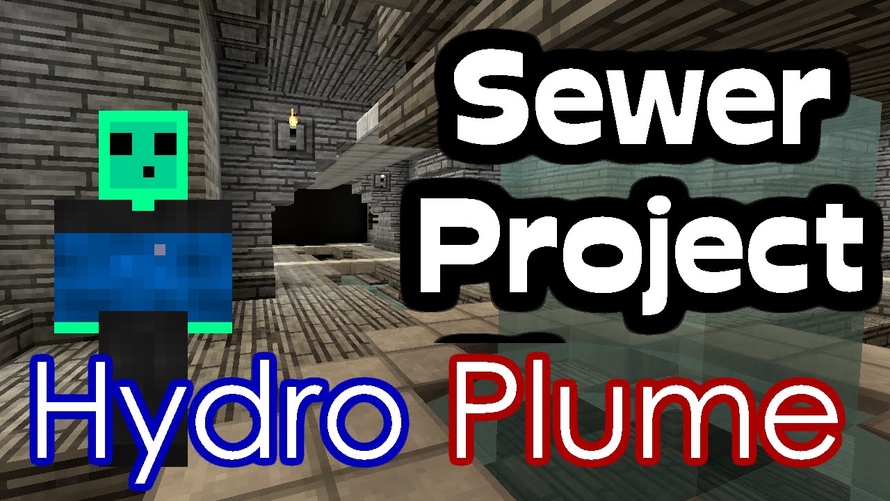 Minecraft Sewer Construction Timelapse - YouTube