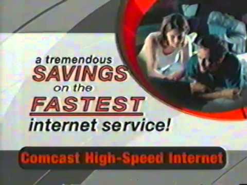 Comcast "High Speed" Internet (USA) TV Ad June 13, 2003 - YouTube