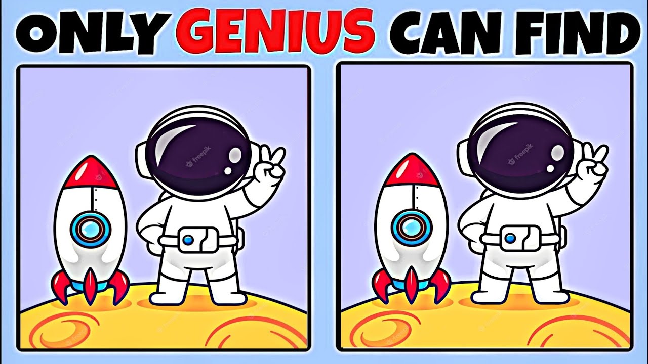 Find the Differences : Keep your brain Active and Healthy | Spot the 3 ...