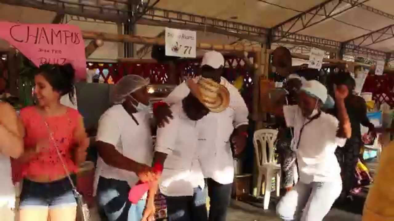 Colombia - Afro-Colombian Chefs dance Salsa Choque with local visitors ...