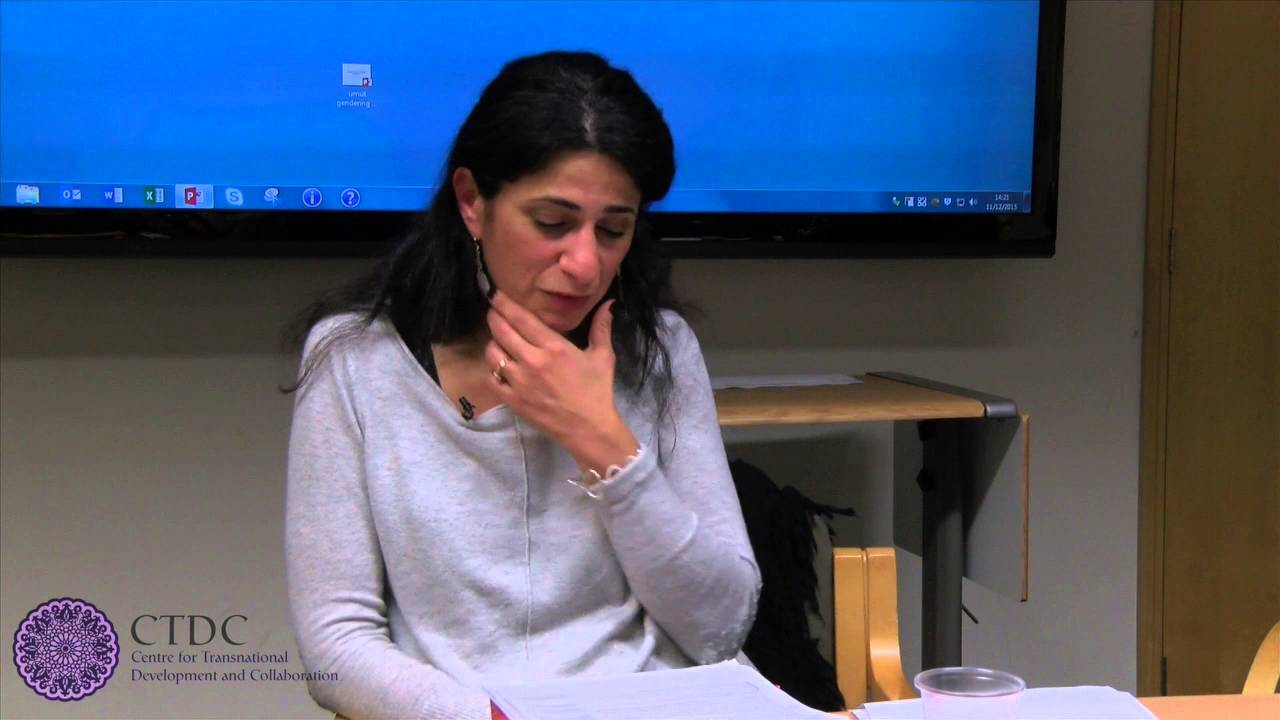 Palestinian Refugee Women's Memories of Trauma by Dr Ruba Salih - YouTube