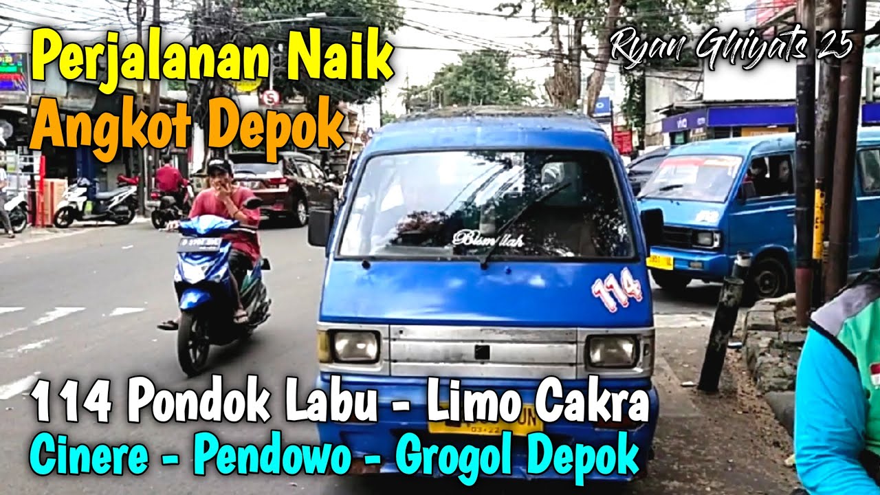 Trip Angkot Depok 114 Pondok Labu - Limo Cakra (Cinere - Pendowo ...