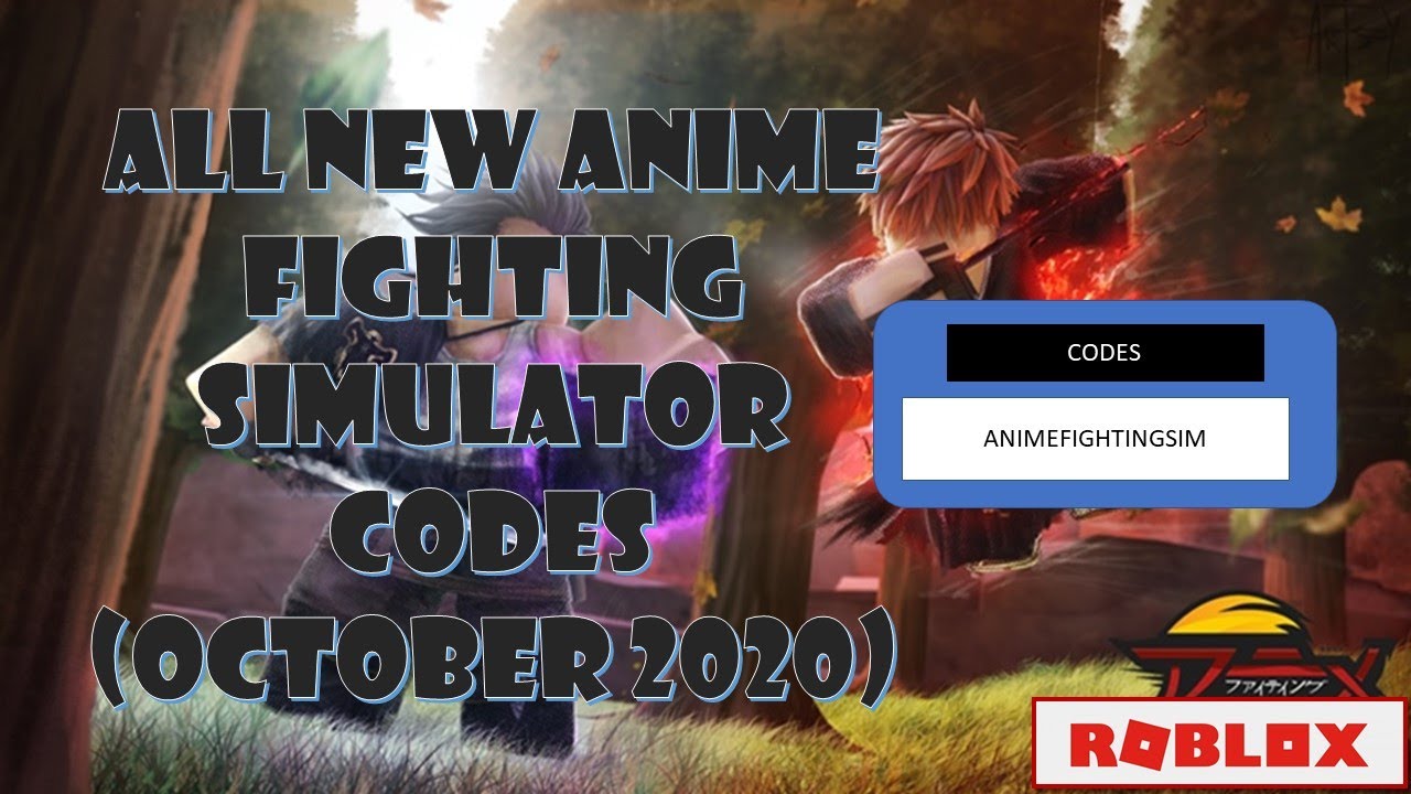 ALL NEW ANIME FIGHTING SIMULATOR CODES! (October 2020) - YouTube