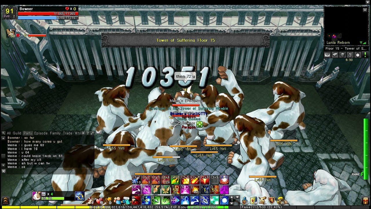 Reborn Lunia: Tower of Suffering Duo (Sieg/Arien) - YouTube