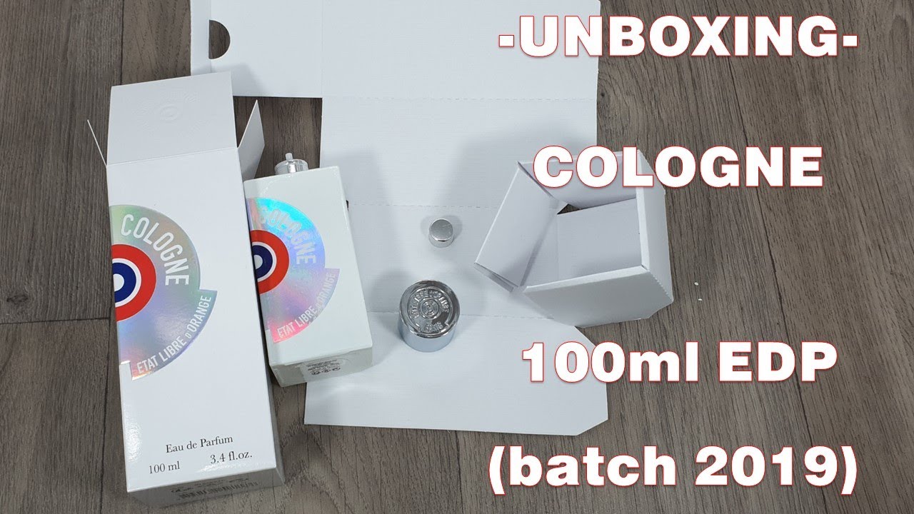 Unboxing _ Cologne by Etat Libre d'Orange (2019 batch) - YouTube