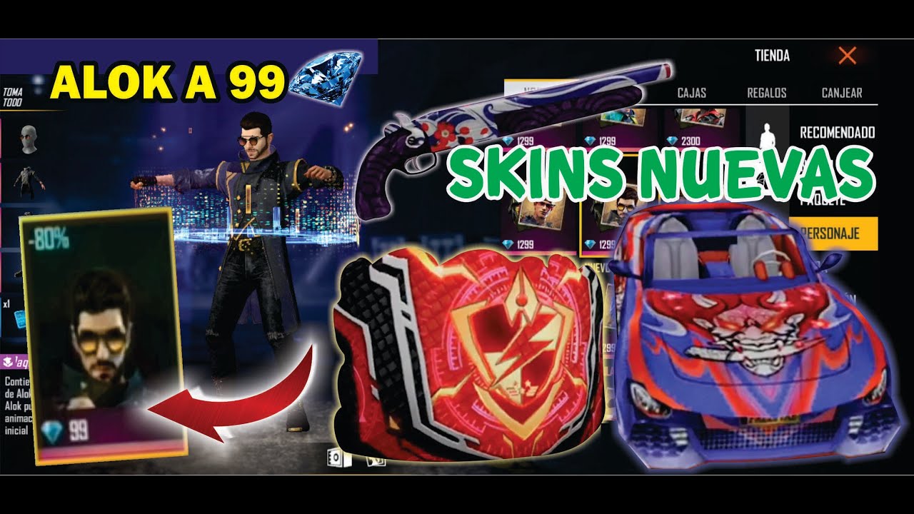 *DESCUENTO EN ALOK* NUEVAS SKINS EN LA PRÓXIMA ACTUALIZACIÓN - YouTube
