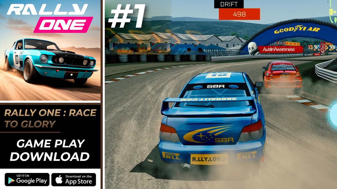 Rally One Race To Glory Gameplay | Car Racing Game Download (Android ...