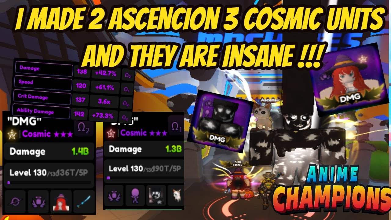 I Made 2 Ascencion 3 Cosmic Unit and they are Insane !!!! Ascencion 3 ...