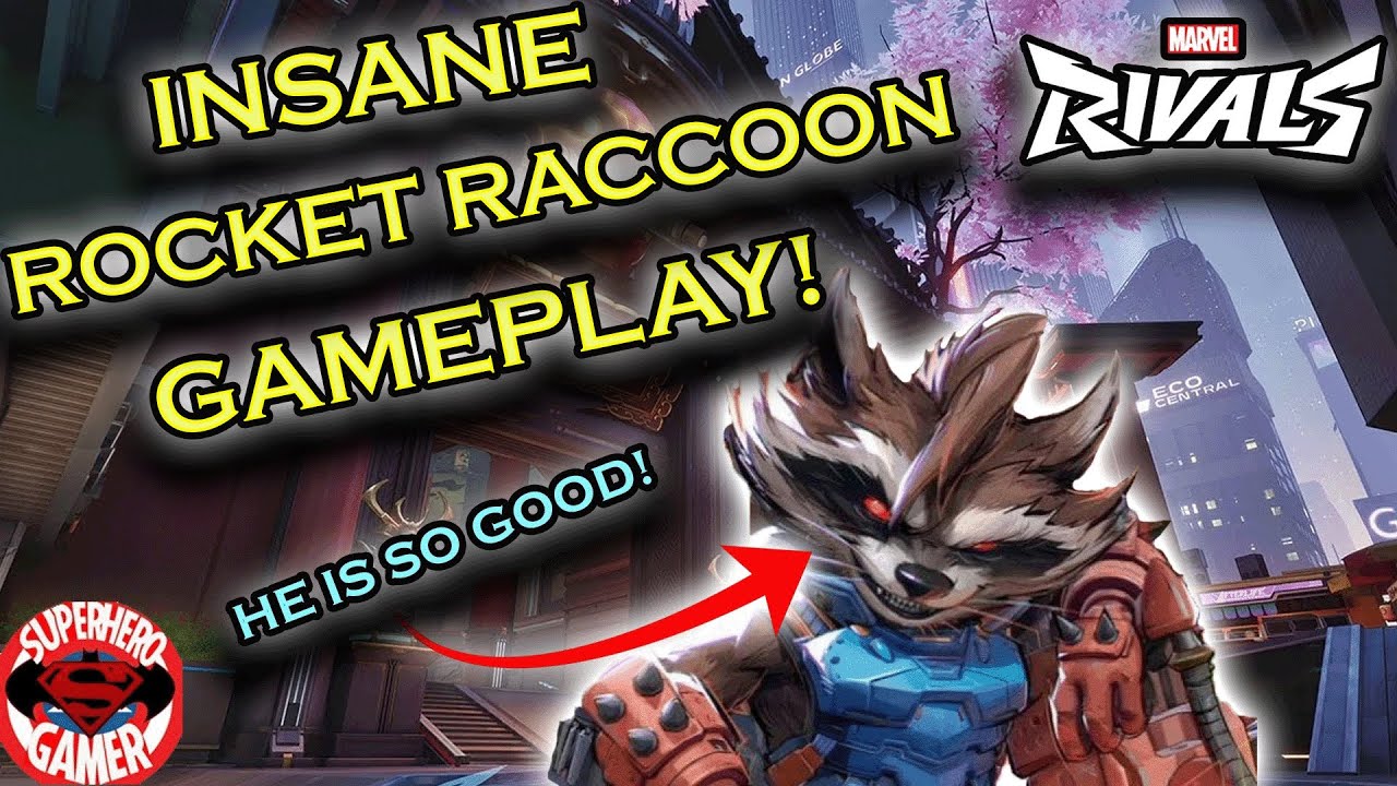 Rocket Raccoon Is My New Favorite Character Marvel Rivals Youtube