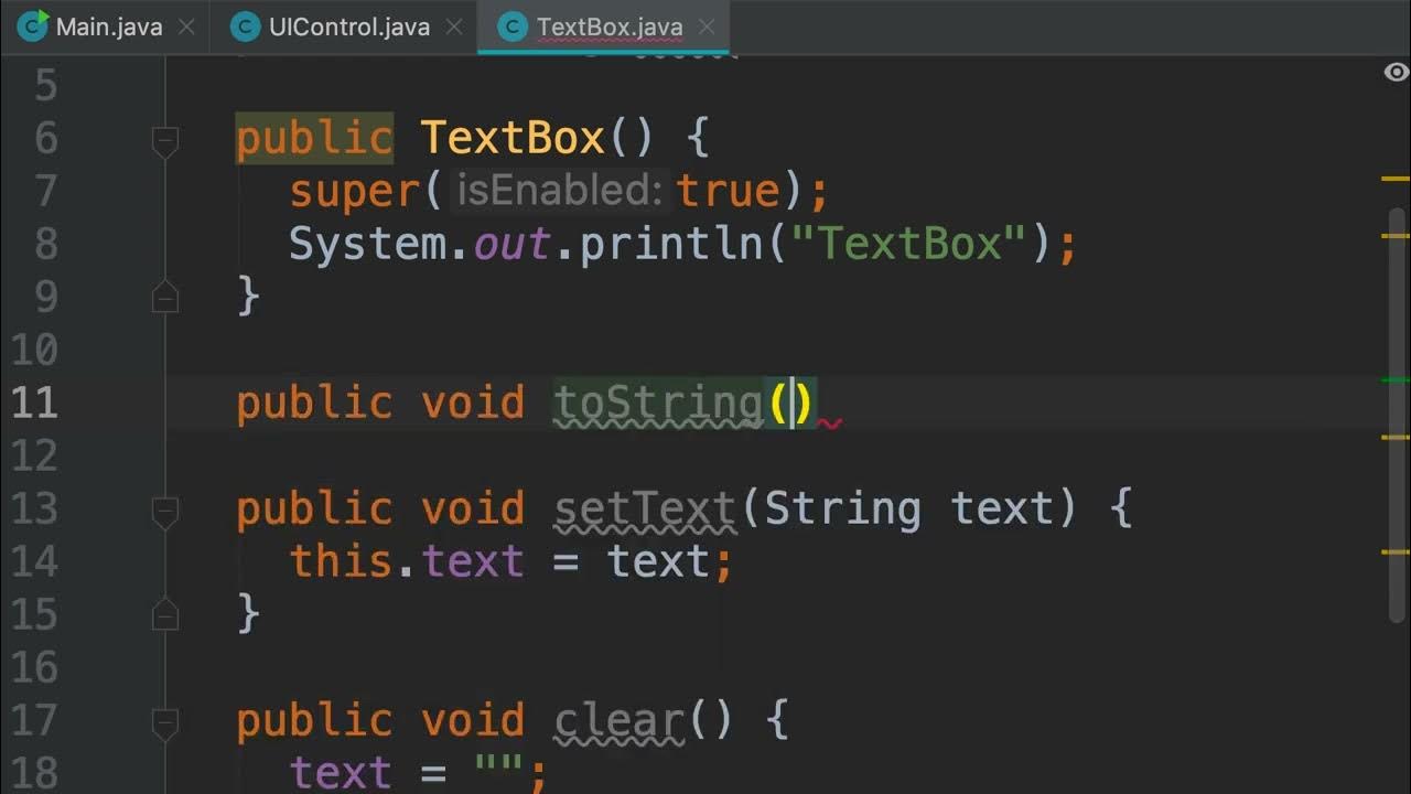 Java #95 - Overriding Methods [By Mosh Hamedani] - YouTube