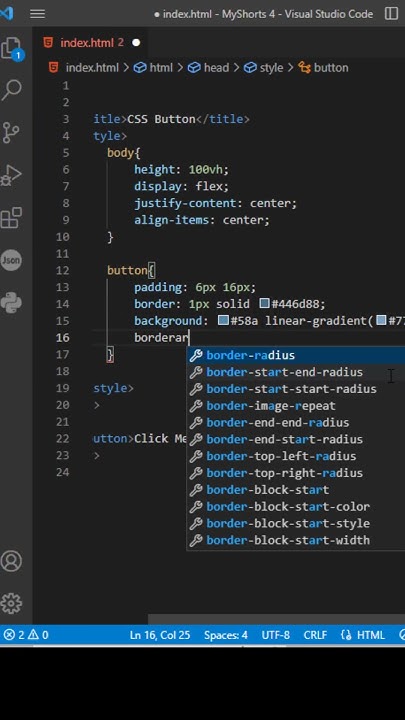 CSS 3D Button | Tutorial in Tamil | Tamil Programmer - YouTube