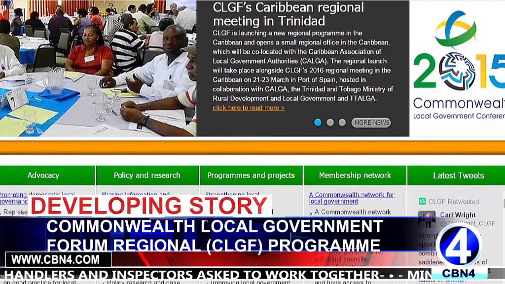 COMMONWEALTH LOCAL GOVERNMENT FORUM REGIONAL CLGF PROGRAMME - YouTube