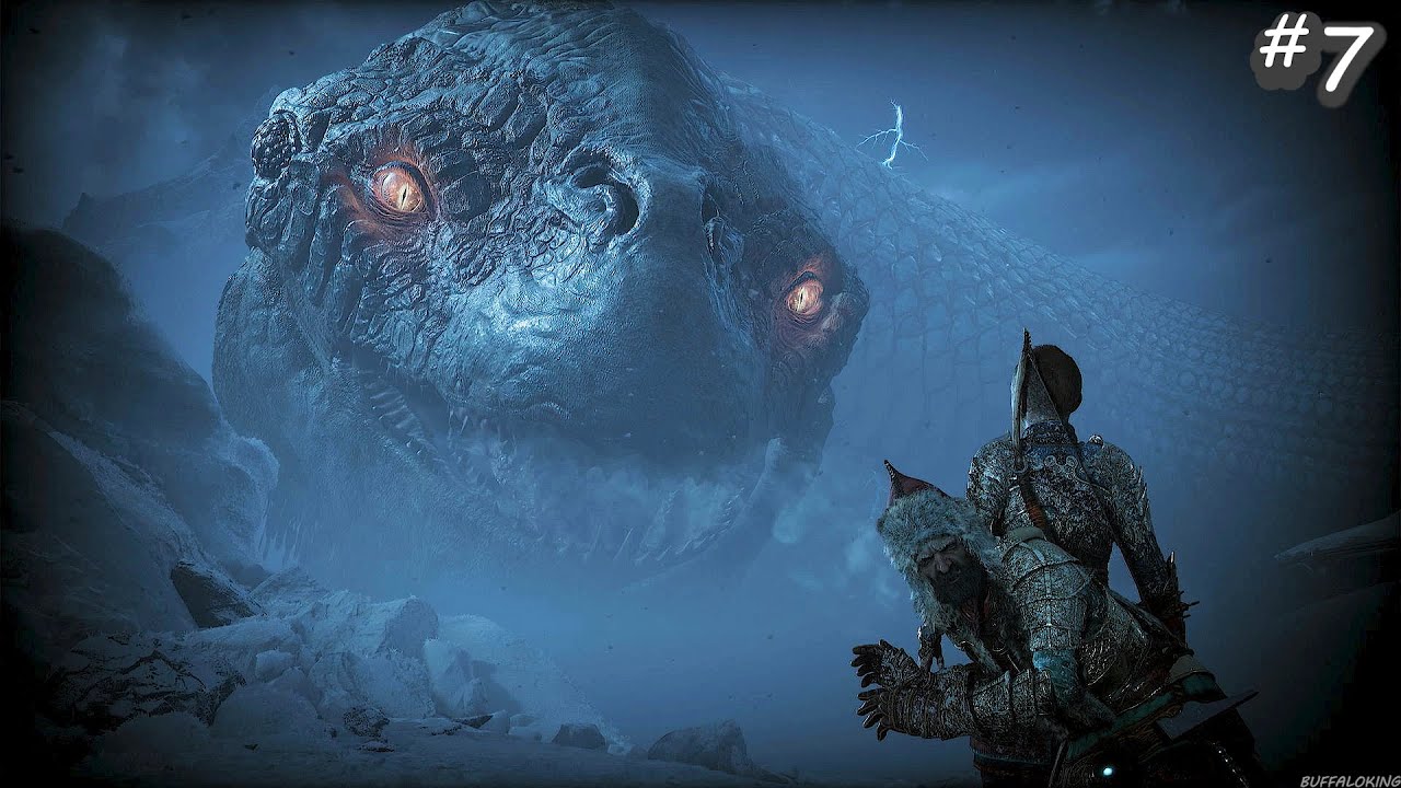 THE SWORN ENEMY OF THOR JORMUNGANDR - GOD OF WAR RAGNAROK Gameplay ...