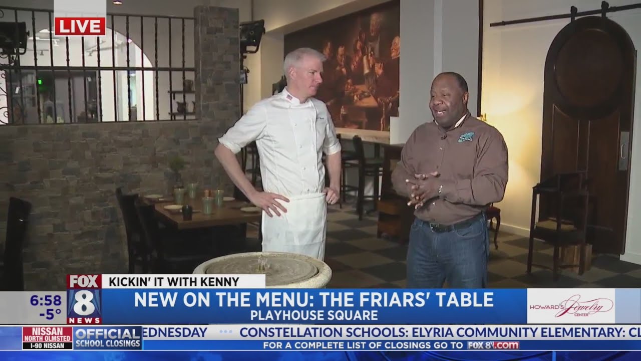 New on the menu: The Friars' Table - YouTube